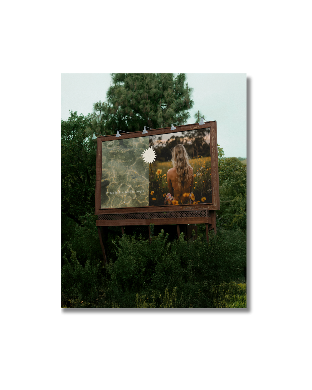 Forest Billboard Mockup
